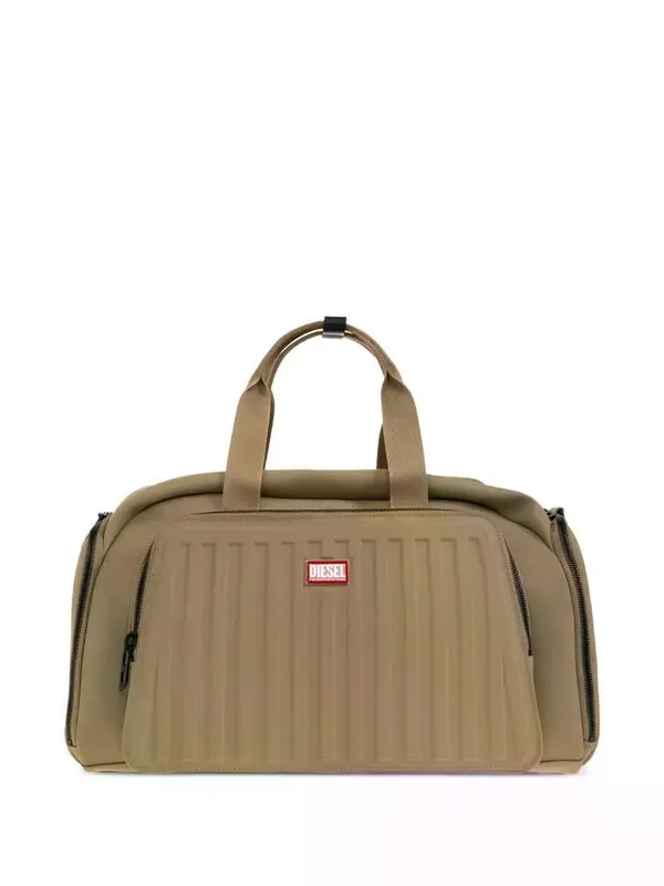 DIESEL® Ribbed Logo-patch Holdall Bag - Neutrals