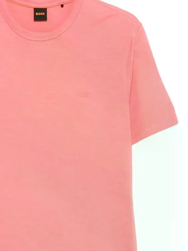 BOSS Logo-detail T-shirt - Pink