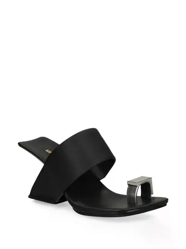 United Nude Loop Toe Hi Architectural-heel Ring Sandals