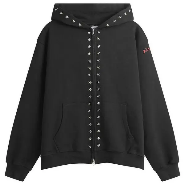 PLEASURES X Zero Dane Studded Hoodie
