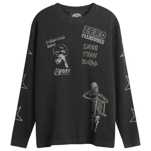 PLEASURES X Zero Misled Thermal Long Sleeve - Black