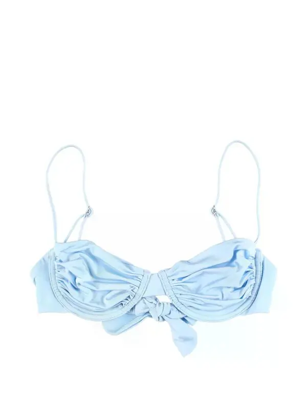 BELAMER Olivia Ruched Bikini Top