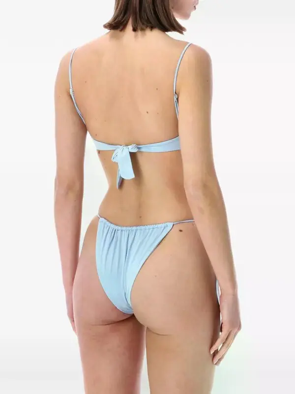 BELAMER Olivia Ruched Bikini Top