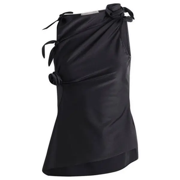 Coperni Flower Top - Black