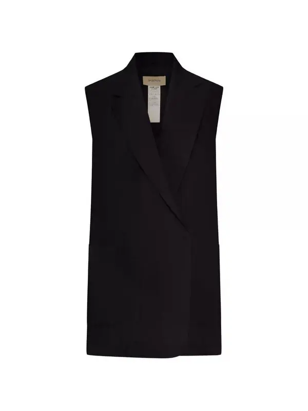 Sportmax Sleeveless Gilet - Black