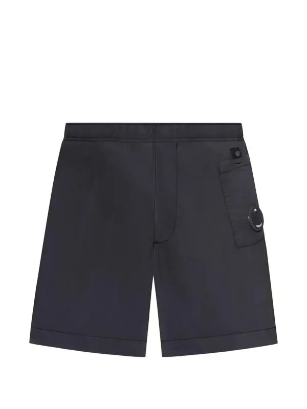C.P. COMPANY Lens-detail Cargo Shorts - Blue