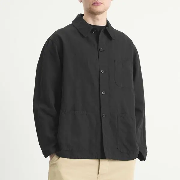 KAPTAIN SUNSHINE Gaba. Work Shirt Jacket