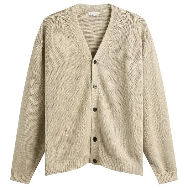 KAPTAIN SUNSHINE Cotton Washi Hand Frame Cardigan