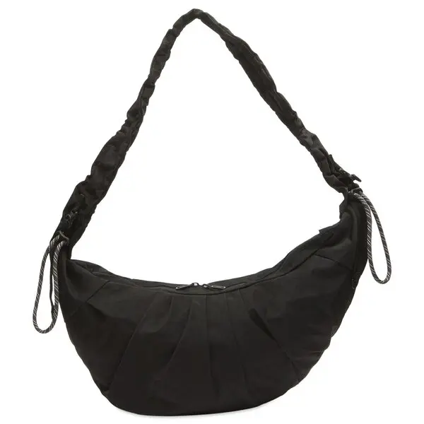 F/CE. Textured Twill Crossbody Bag - Black