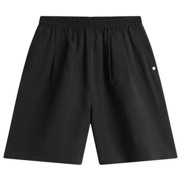 STEL Box Pleated Shorts - Black