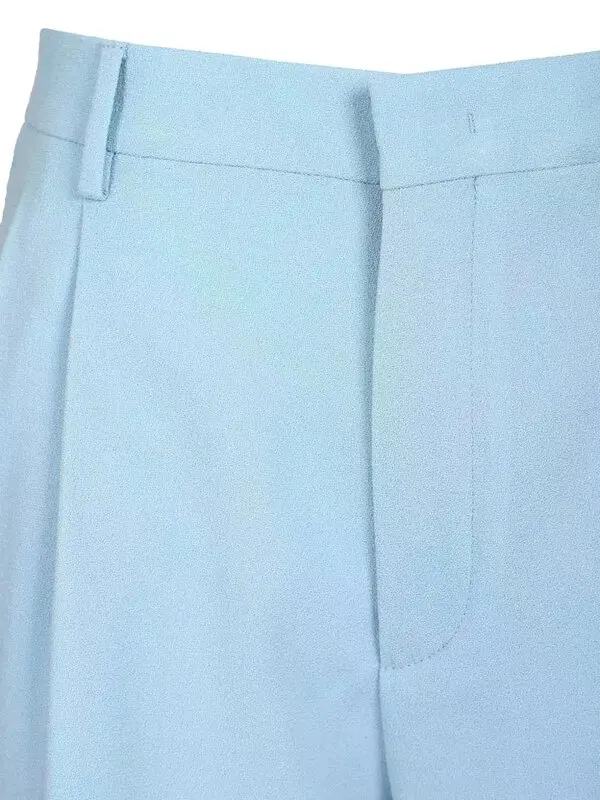 Tagliatore Pleated Wide-leg Shorts