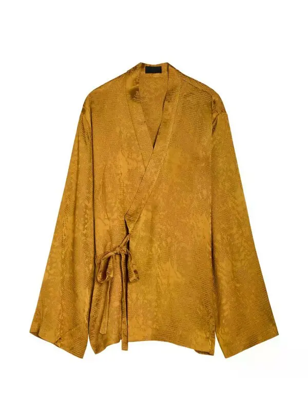 DELOS Tao Oversized Jacket - Gold