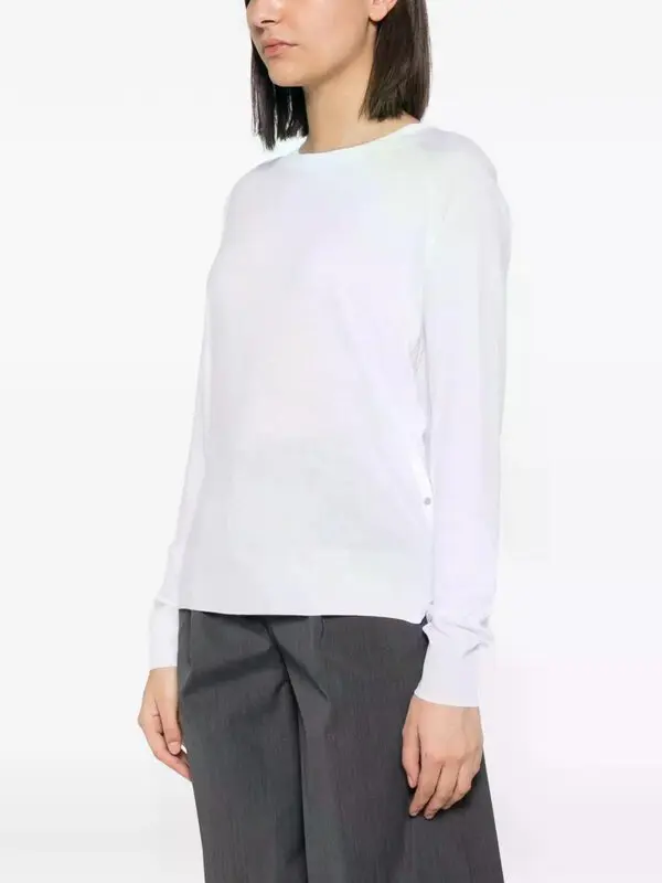 Herno Press-stud Raglan-sleeve Sweater