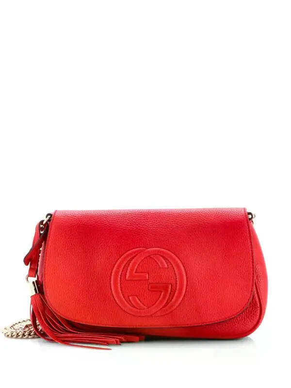Gucci Soho Chain Leather Medium Crossbody Bag