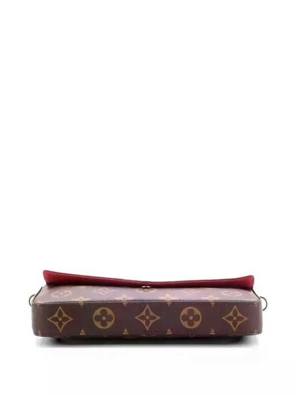 LOUIS VUITTON Felicie Pochette Monogram Canvas - Brown