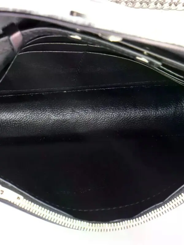 Balenciaga Bb Chain Round Embossed Leather Shoulder Bag