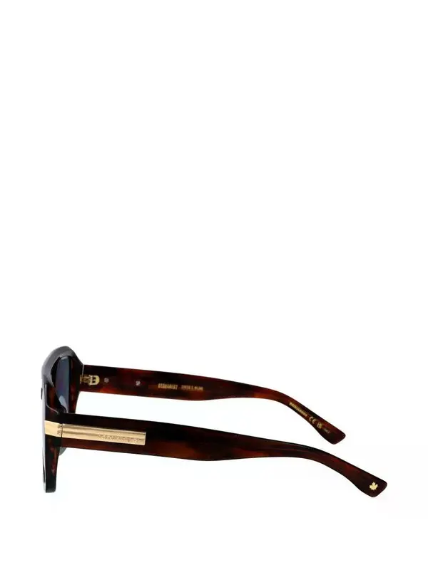 Dsquared2 Browline Square Frame Sunglasses