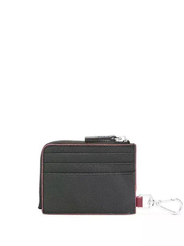 Tommy Hilfiger Logo-print Zipped Leather Wallet
