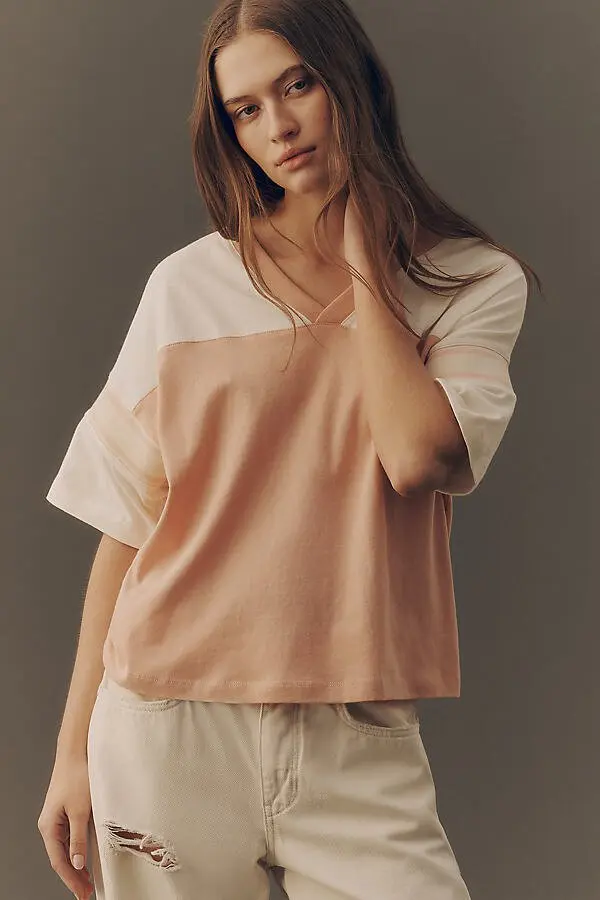 Chaser Palmer Perfect Cotton Tee - Pink Pattern