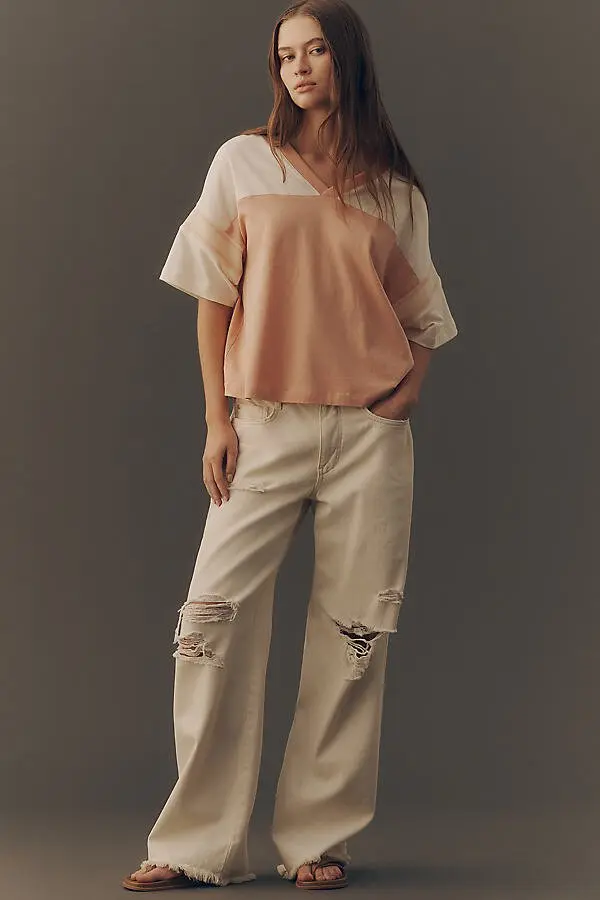 Chaser Palmer Perfect Cotton Tee - Pink Pattern
