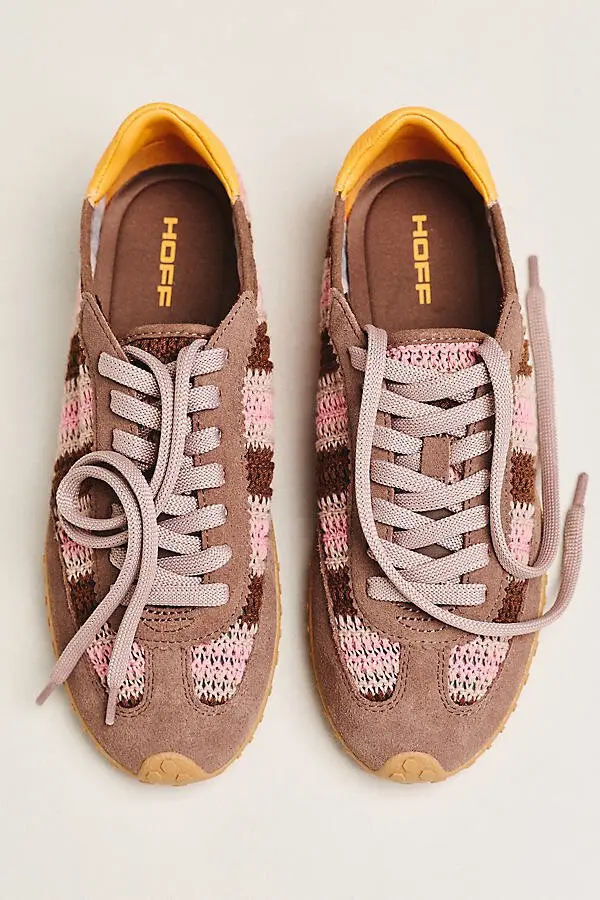HOFF Bridge Crochet Sneakers - Brown Pattern