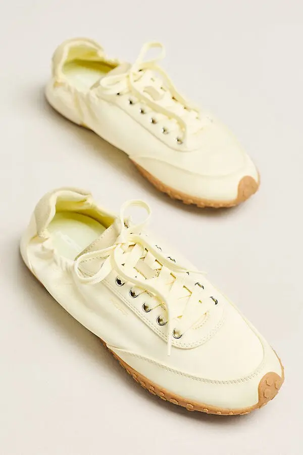 HOFF Bridge Satin Scrunch Sneakers - Yellow