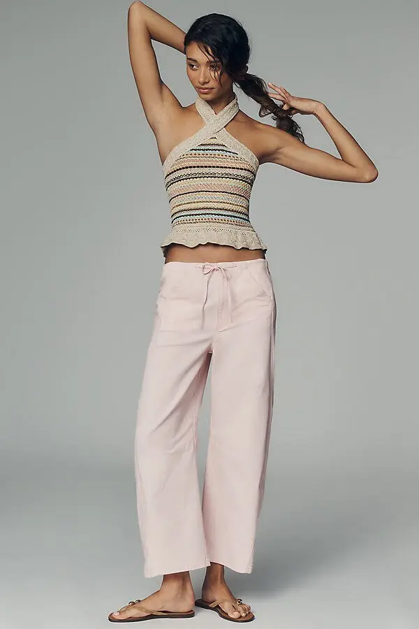 Joe's Jeans Bowie Pull-on Pants - Blush