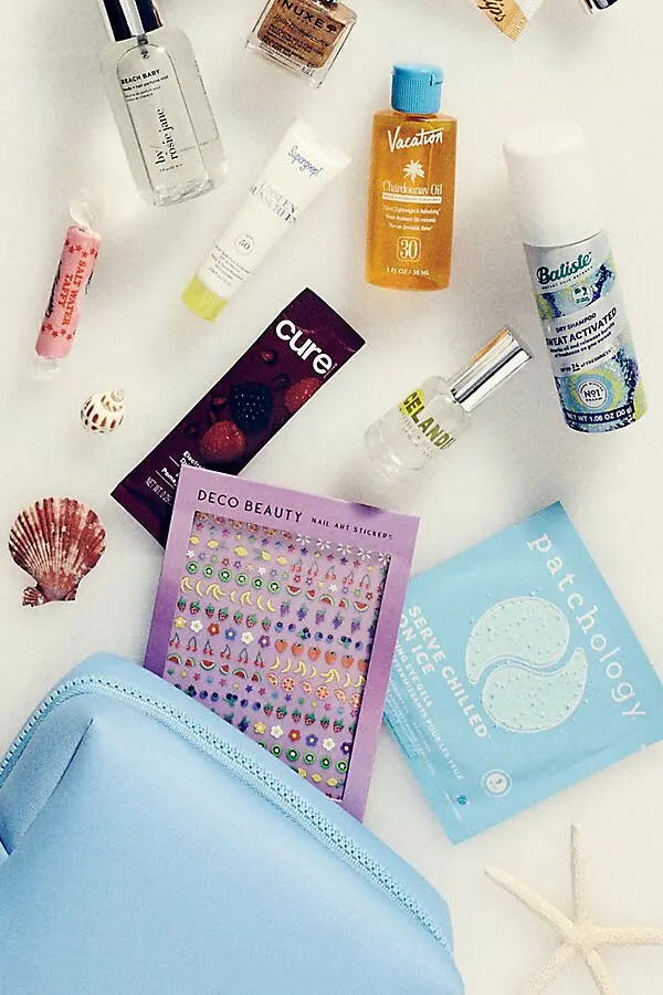 Anthropologie Summer Beauty Bag - Multi