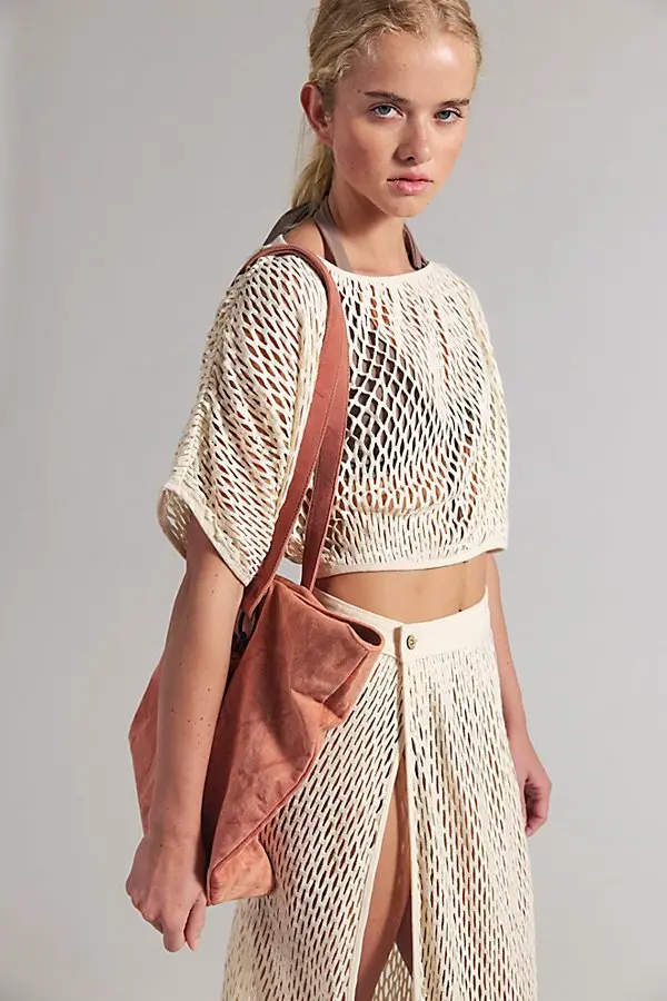 Free People Coastal Crush Crochet Set