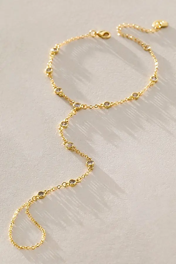 BRACHA Maxine Hand Chain - Crystal