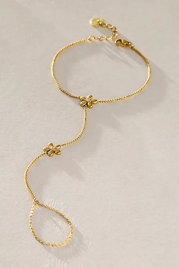 BRACHA Bloom Hand Chain - Gold