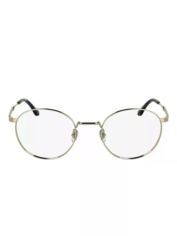 Lacoste Round Frame Glasses - Gold