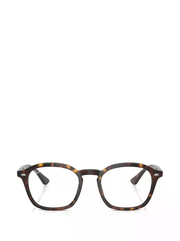 Ray-ban Round Frame Glasses - Brown