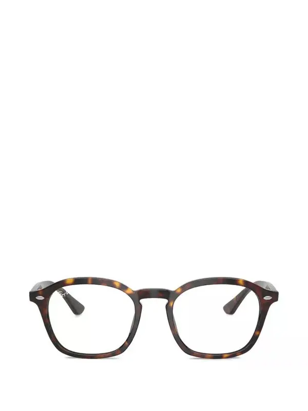 Ray-ban Round Frame Glasses - Brown