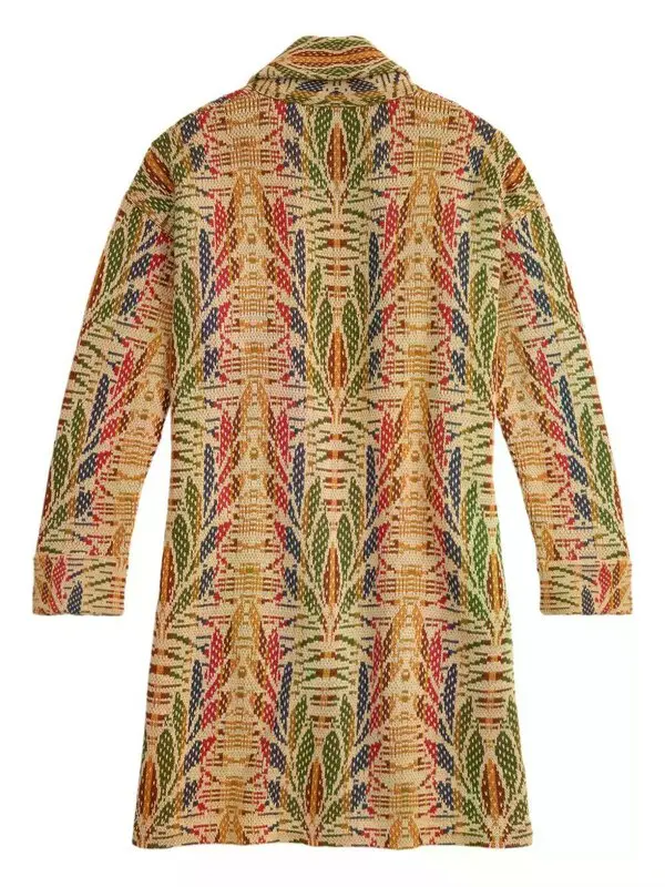 Ralph Lauren Leaf-pattern Knitted Cardigan