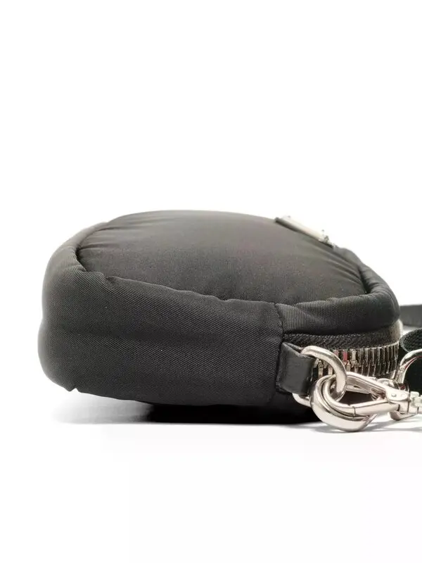 Prada Logo-plaque Shoulder Bag