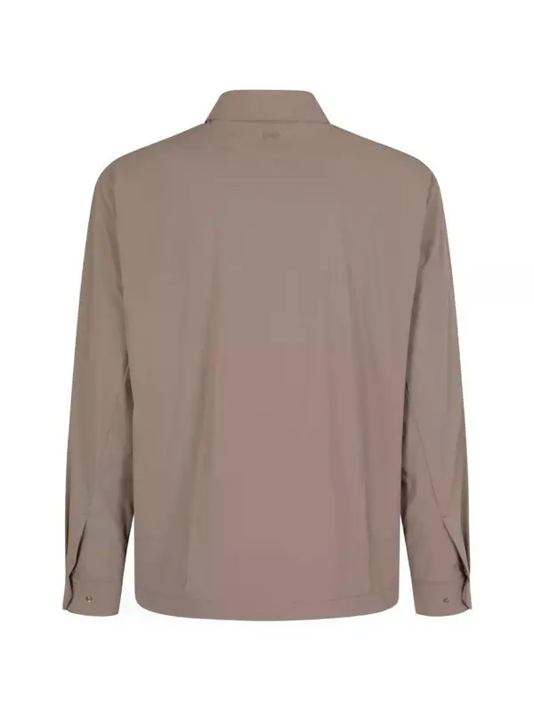 Herno Logo Plaque Long Sleeve Shirt