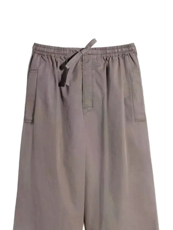 LEMAIRE Light Cotton Twill Pyjama Pants - Brown