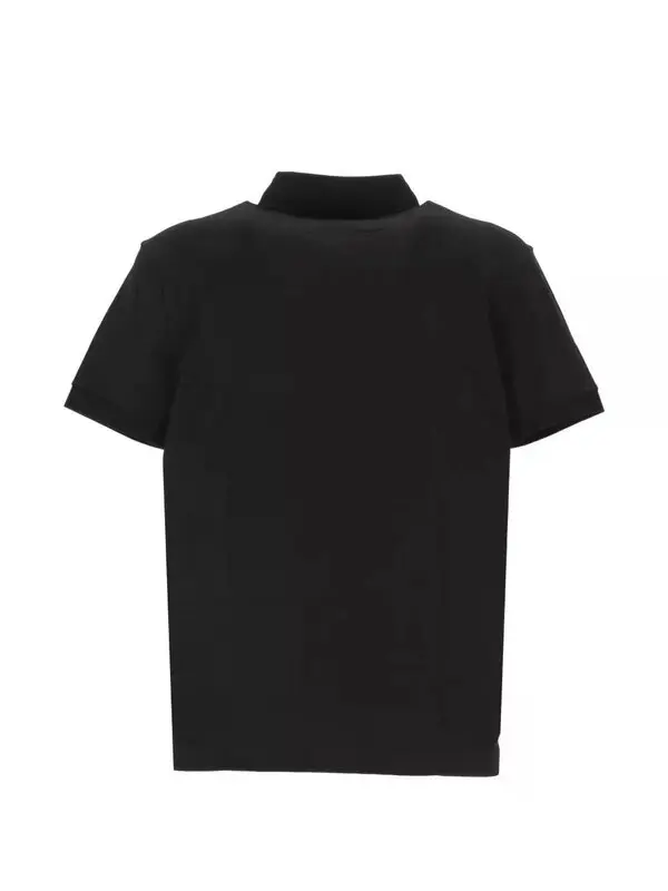 BOSS Logo-detail Polo Shirt - Black