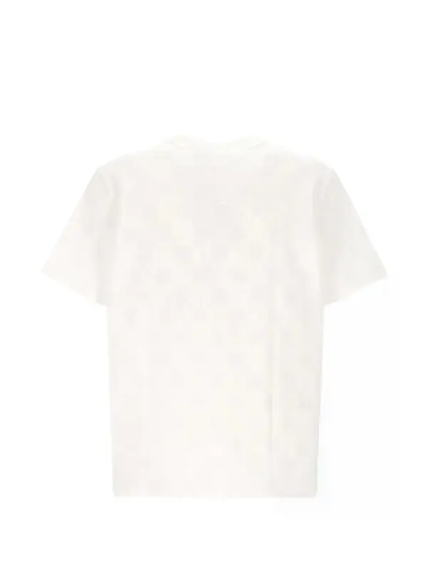 BOSS Cotton-blend T-shirt With Tennis-ball Jacquard