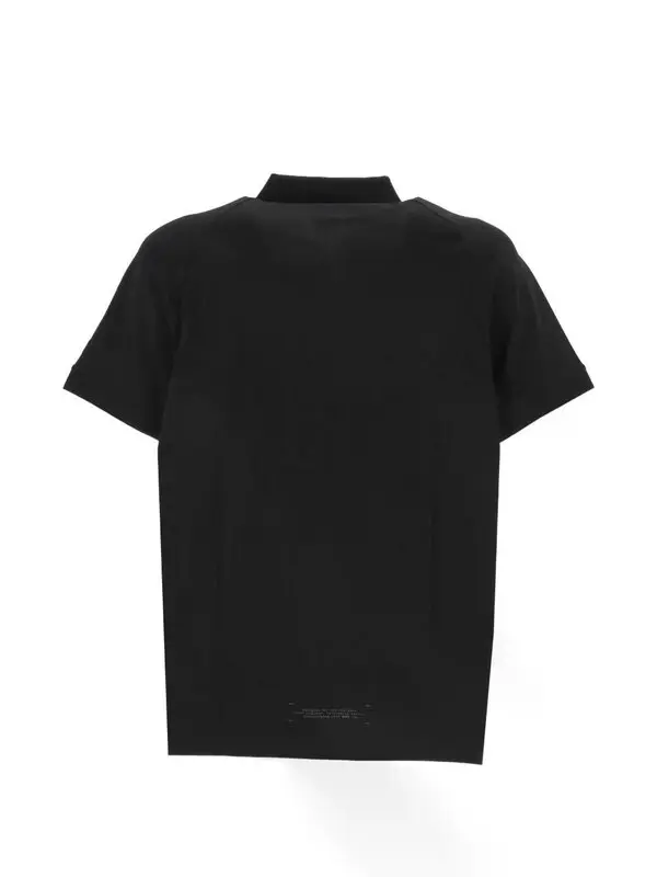 BOSS Graphic-print Quarter-zip Polo Shirt
