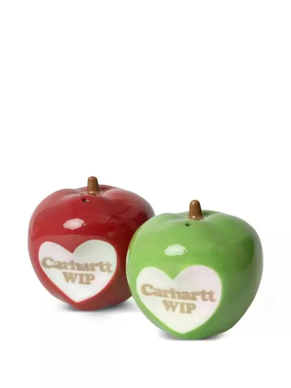 Carhartt Work In Progress Apple-shaped Salt And Pepper Shakers - Red