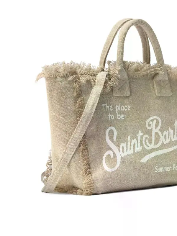 MC2 SAINT BARTH Colette Fringed Tote Bag