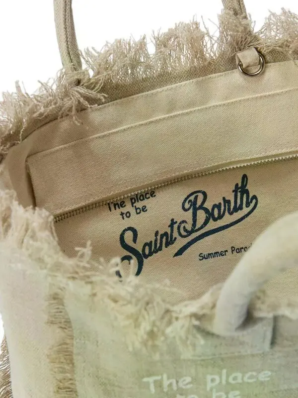 MC2 SAINT BARTH Colette Fringed Tote Bag