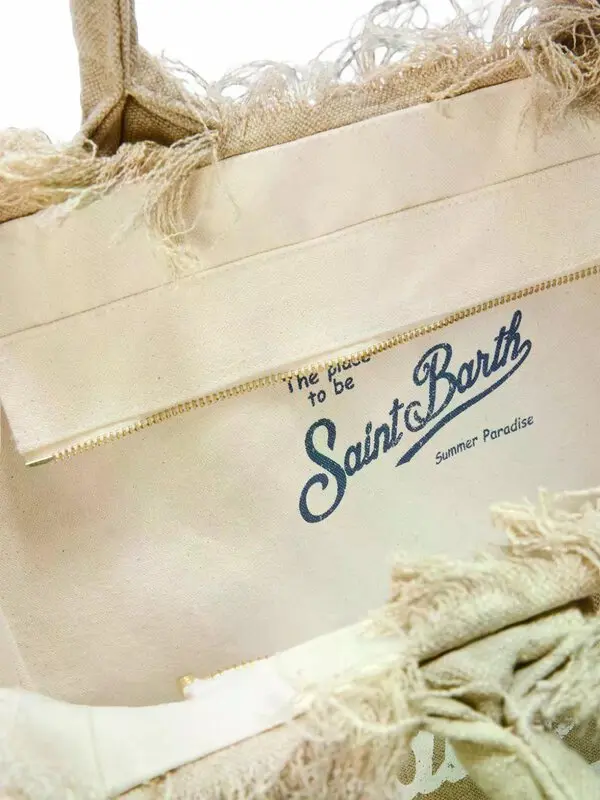 MC2 SAINT BARTH Colette Fringed Tote Bag