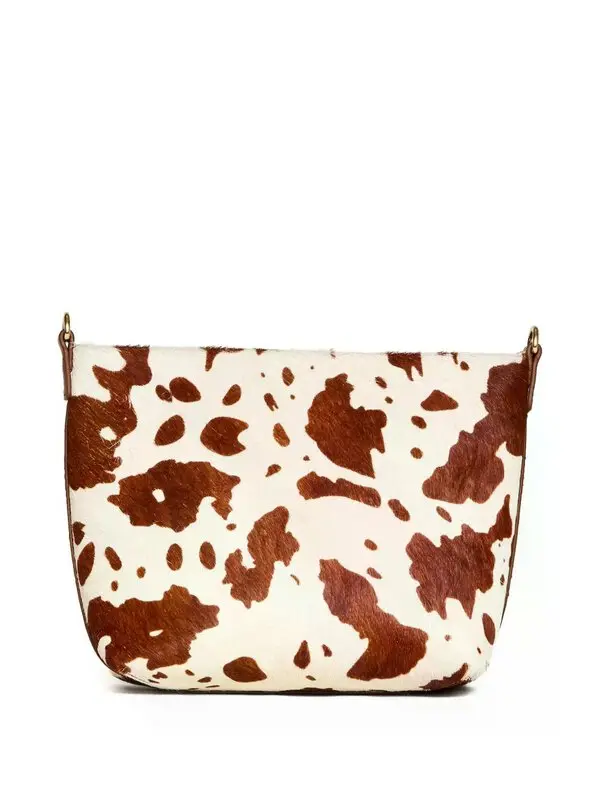MC2 SAINT BARTH Cow-print Calf Hair Clutch