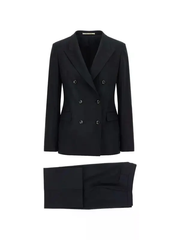 Tagliatore Double-breasted Formal Suit - Blue