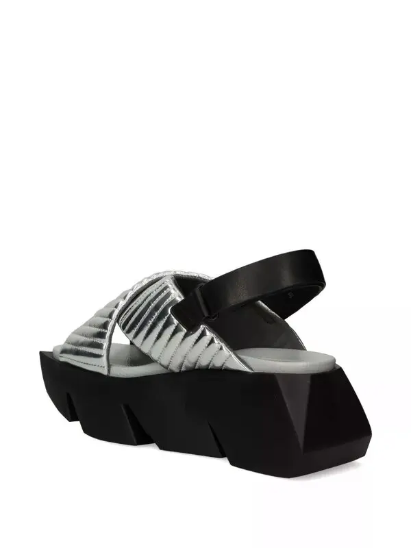 United Nude Bull Puffier Platform Sandals