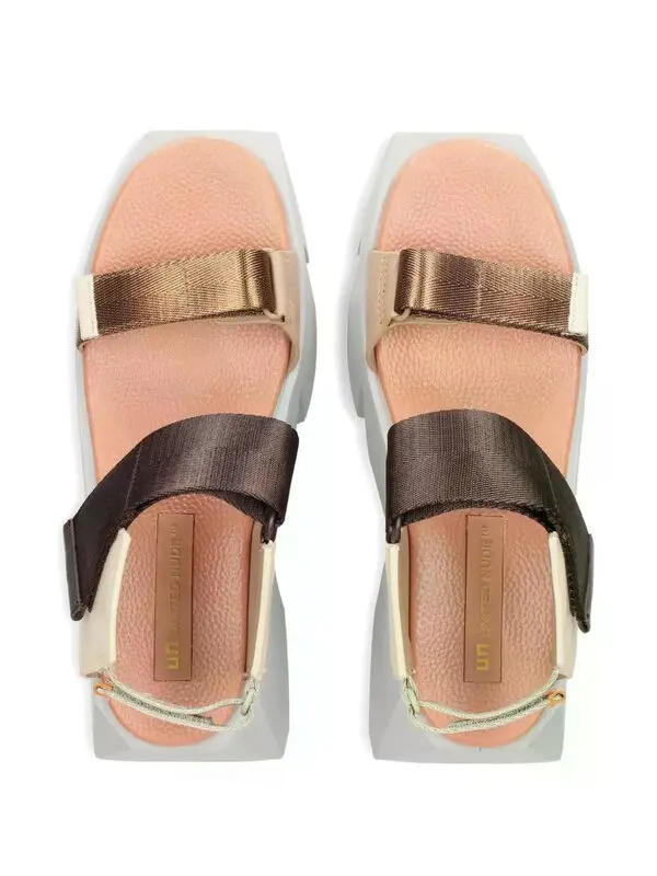United Nude Panelled Touch-strap Sandals