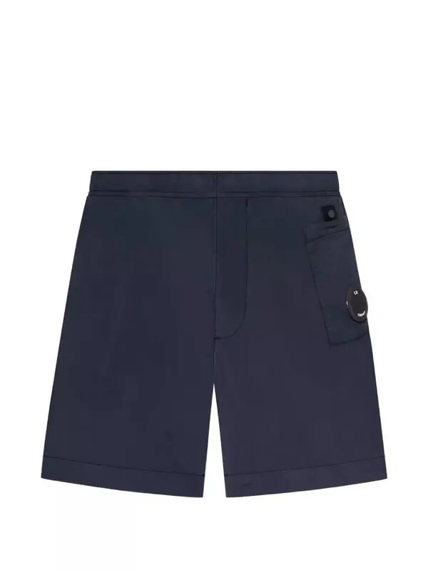 C.P. COMPANY Lens-detail Cargo Shorts - Blue